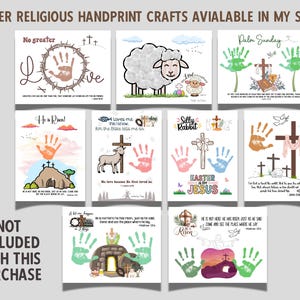 Easter Story Mini Book for Kids Printable Coloring Bible Lesson Sunday ...