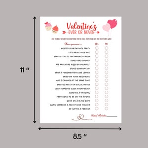 Valentine's Day Games Bundle Printable for Adults, Galentines Day Games ...