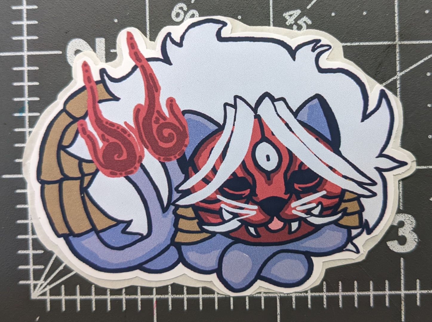 Katzan Yamaoka the Nekomata Yokai. - Etsy