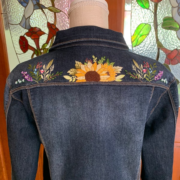 Embroidered Jacket - Etsy