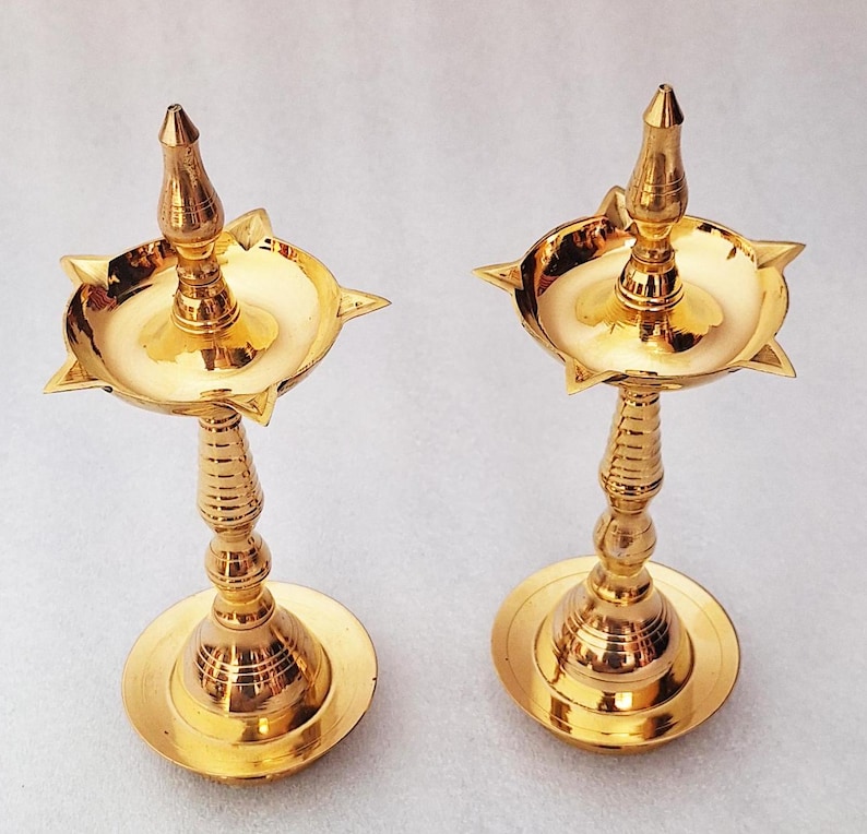 Illuminate Your Home With Brass Deepam Diya / Kuthu Vilaku the ...