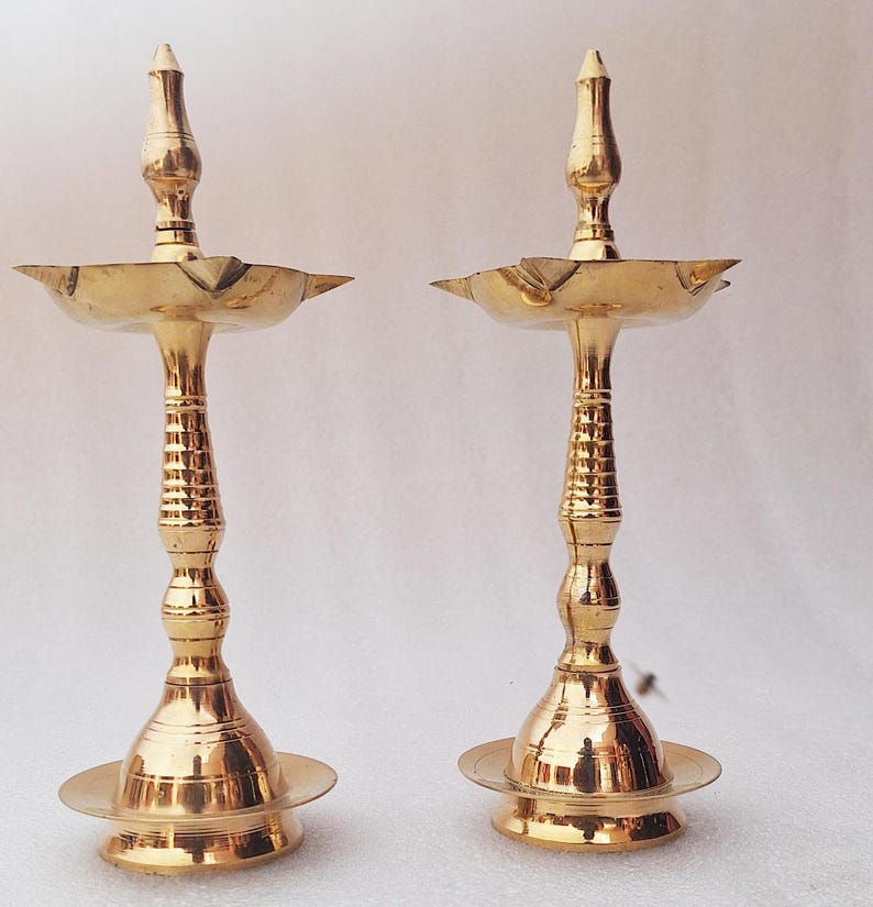 Illuminate Your Home With Brass Deepam Diya / Kuthu Vilaku the ...