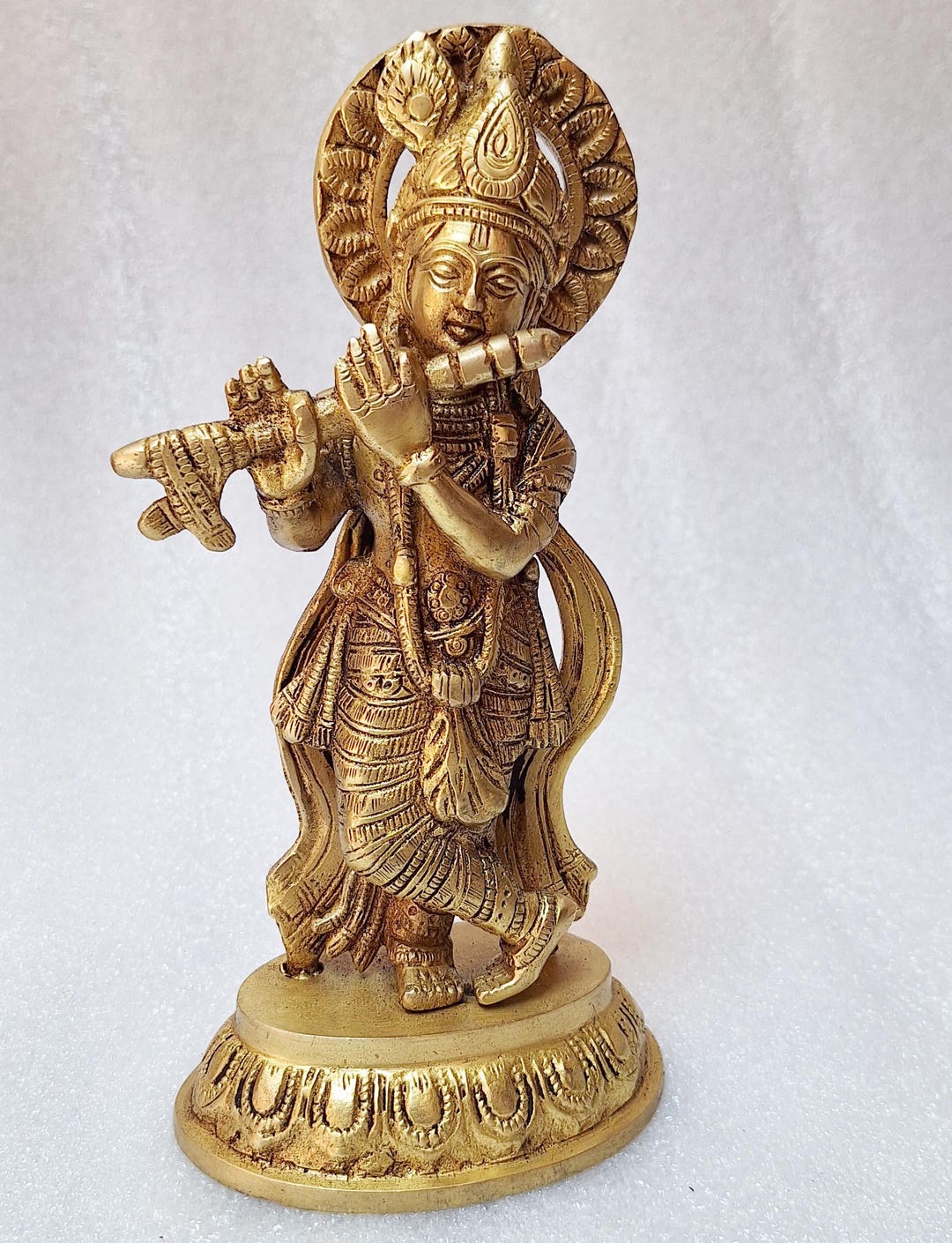 Lord Shree Krishna Statue Krishna Brass Krishna Gifting - Etsy