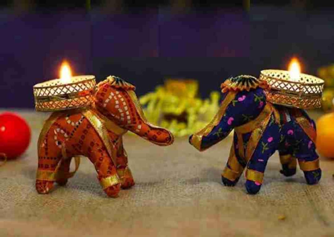 Elephant Tealight Candle Holder Festive Home Decoration- Pack of 6 - Etsy