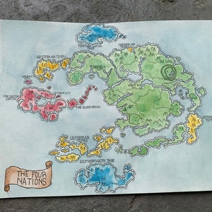 Custom Fantasy Map Tolkien Style Map Dungeon and Dragons - Etsy