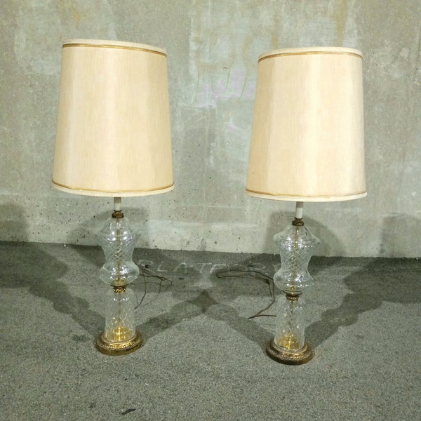 Pair Table Lamps - Etsy