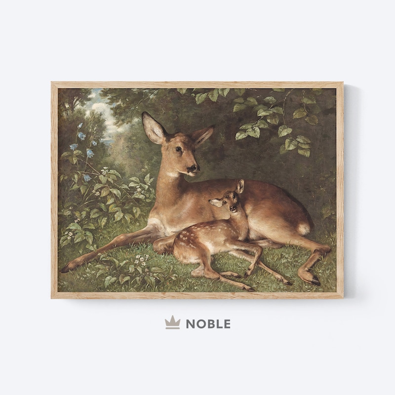 Baby Deer Art - Etsy