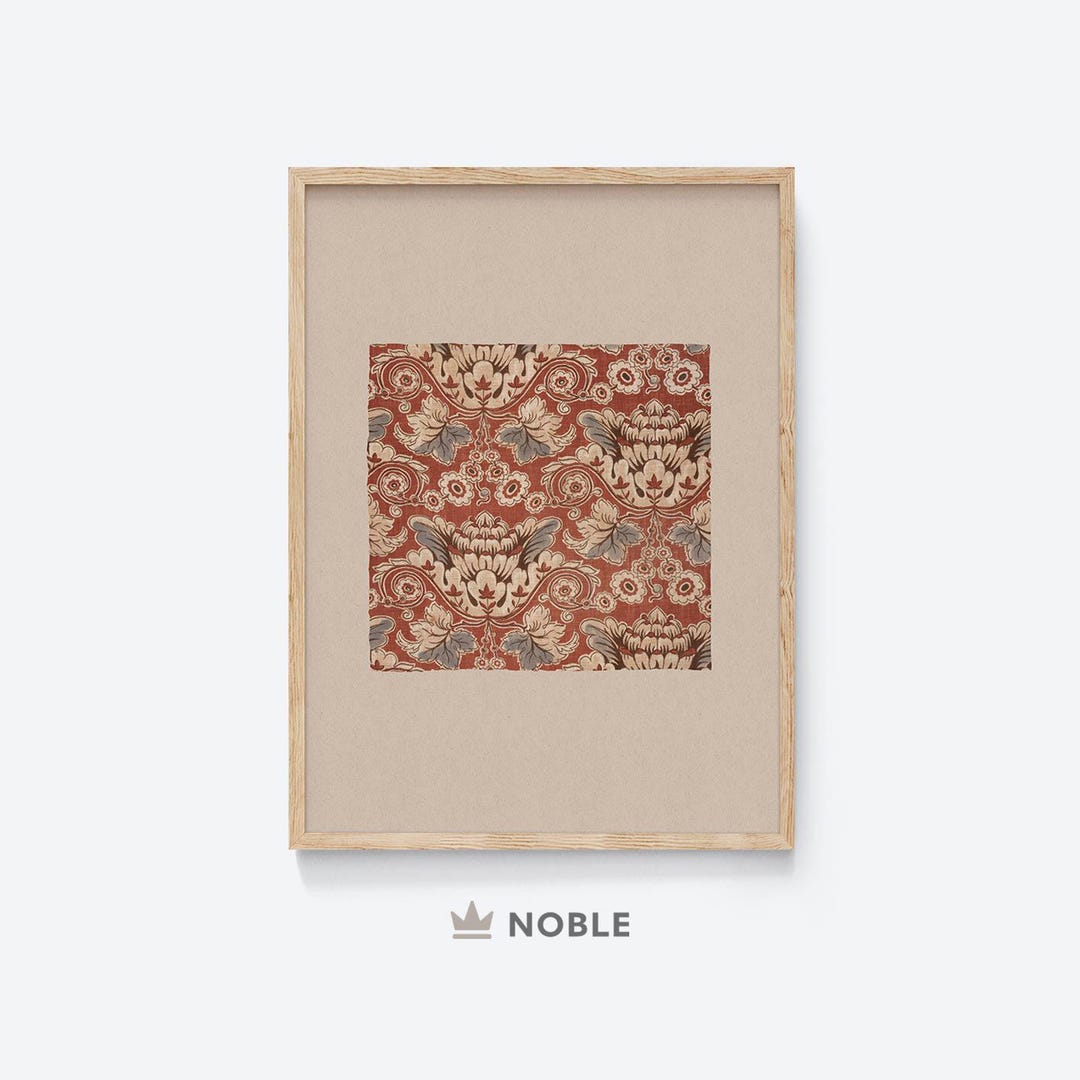 Vintage Textile Art Print, Printable, Rug Pattern Wall Print, Wall ...