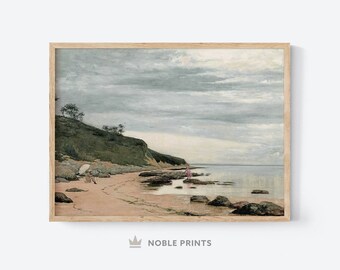 Beach Scene Print - Etsy