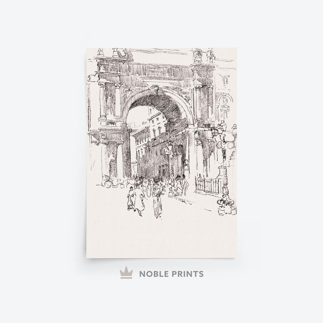 Vintage Paris Print, Printable, Vintage French Decor, European Wall Art ...