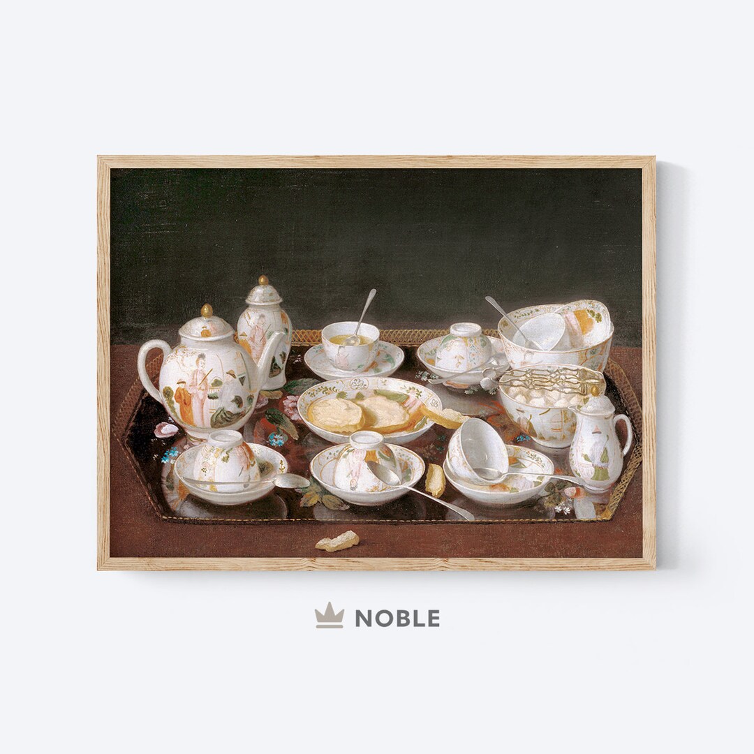 Tea Room Wall Decor, Kitchen Print, Vintage Kitchen Print, Kitchen ...