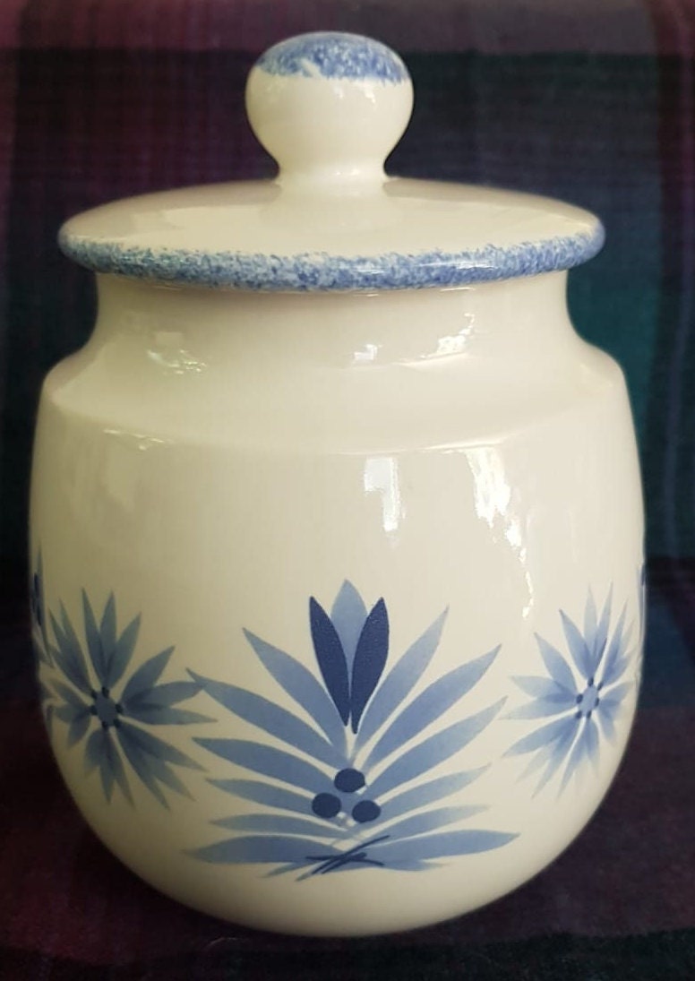 Vintage Marks and Spencer St Michael Provence Small Storage Jar - Etsy