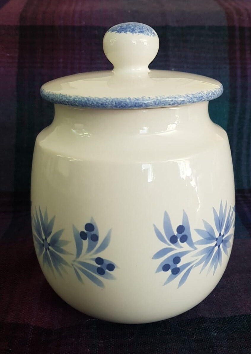 Vintage Marks and Spencer St Michael Provence Small Storage Jar - Etsy