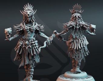 Female Goliath Shaman Miniature Driga A Colossal Threat DM Stash D&D 5e ...