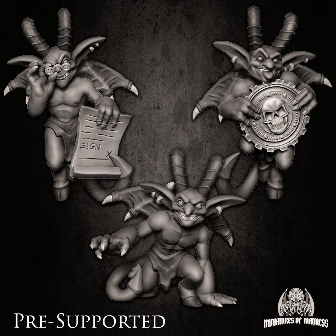 Imp Familiars | Miniatures of Madness - Etsy