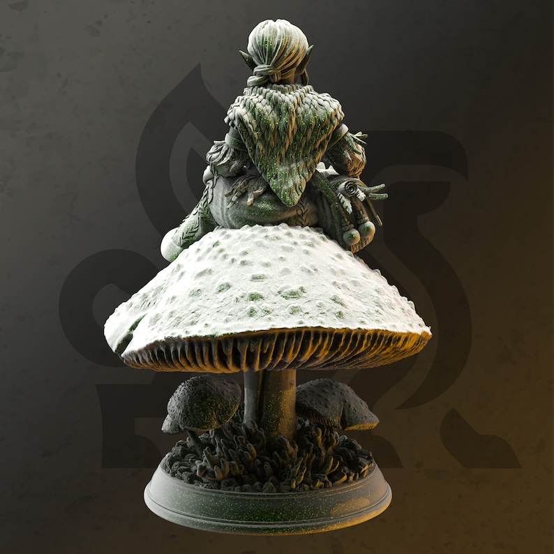 Halfling Druid of Spores Fire & Fey DM Stash - Etsy