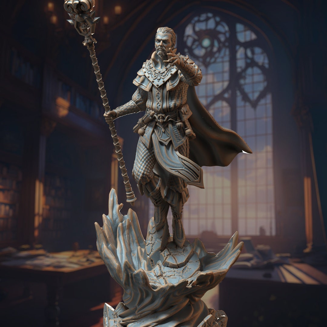 Human Master Sorcerer | the University of Ardris | DM Stash - Etsy