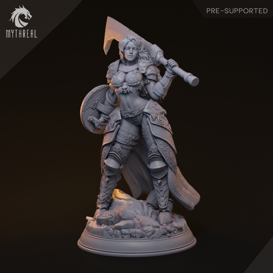 Untrin Dark Valkyrie | Mythreal Games - Etsy