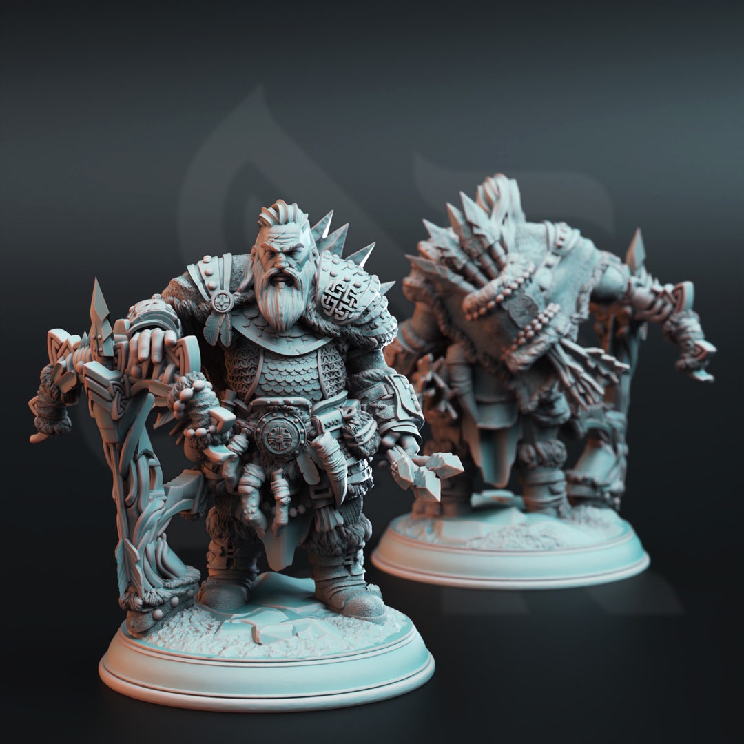 Telnam Gnik - the Big Game Hunter | A Colossal Threat | DM Stash - Etsy