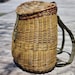 Farmer Market Wicker Backpack With Durable Canvas Straps - Etsy