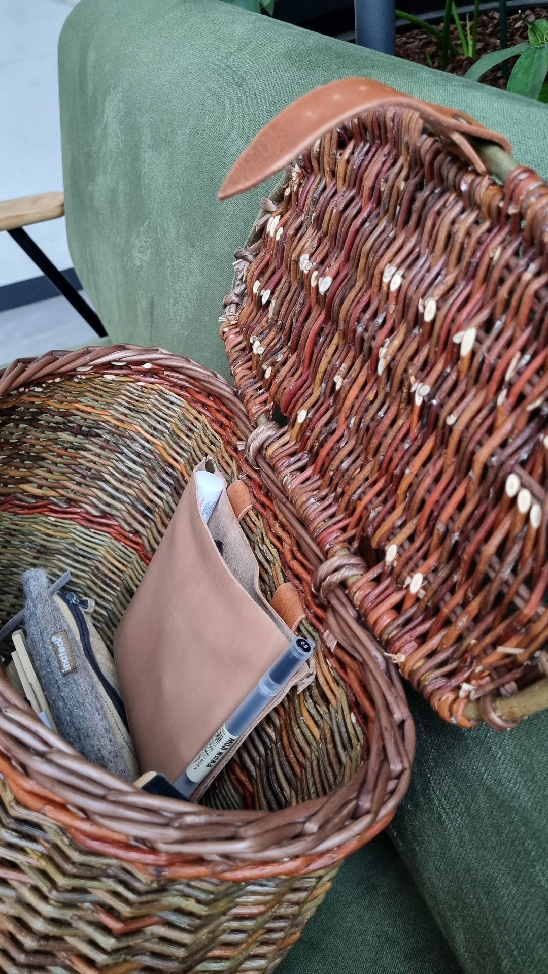 Inside Pocket for the Wicker Backpack - Etsy