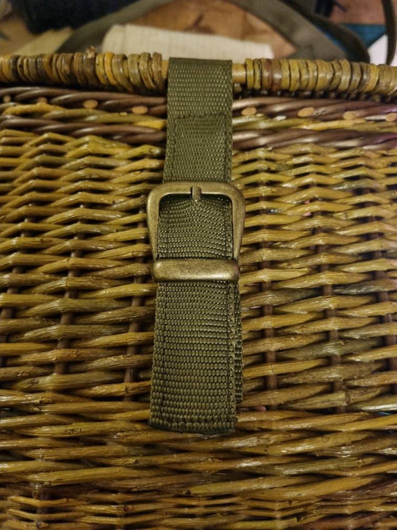 Farmer Market Wicker Backpack With Durable Canvas Straps - Etsy