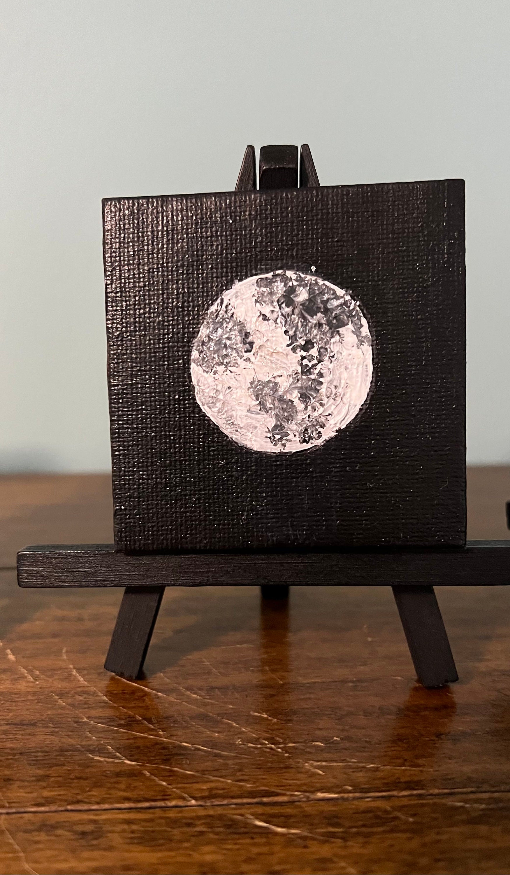 Mini Moon Phase Canvases With Magnets - Etsy