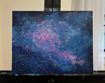 Quantum Vibes on Canvas Original 20 3/4 X 20 3/4 X 1 Art. With Frame ...