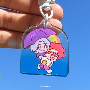 Sk8 the Infinity (reki Langa) Double-sided Charm Keychain - Etsy