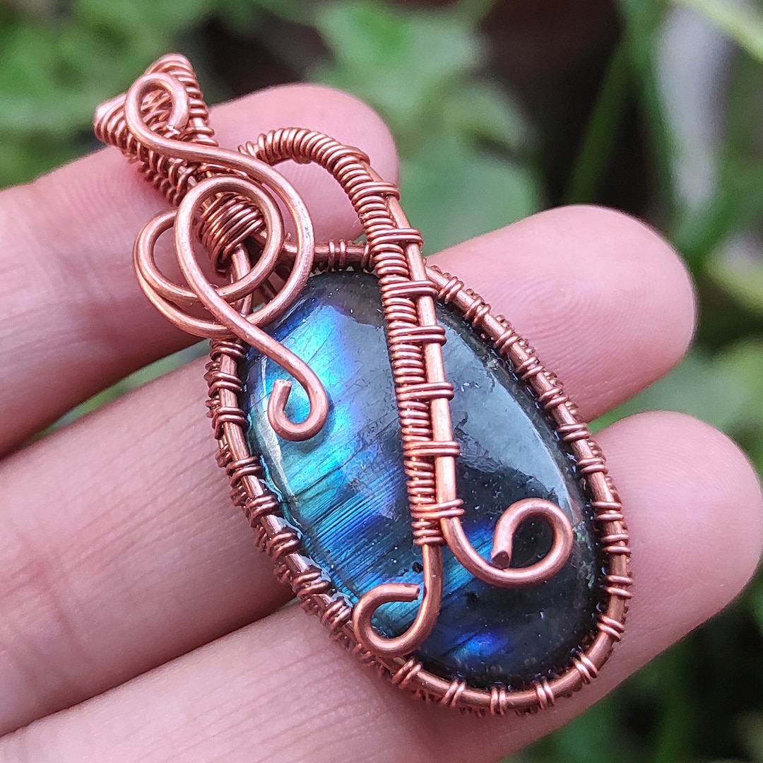 Wire Wrapped Pendants, Wire Wrapped Jewelry, Copper Wire Wrapping Stone ...