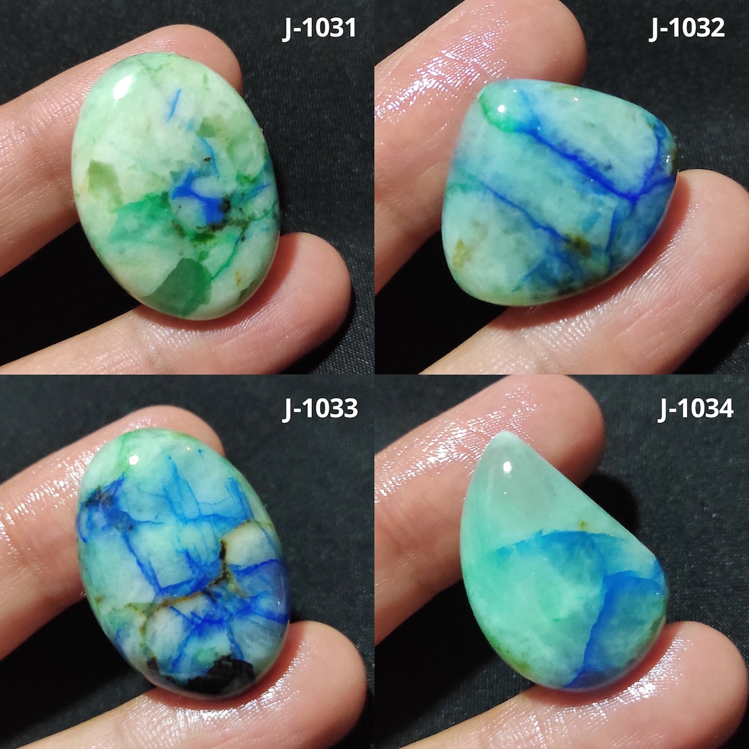 Azurite Cabochon, Natural Azurite Stone, Azurite Gemstone, AAA Grade ...