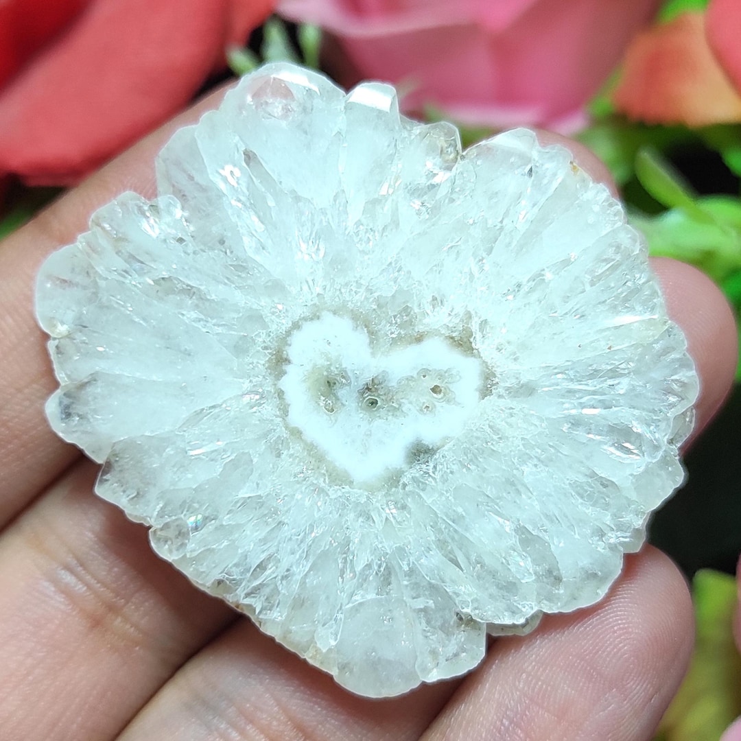 Natural Evil Eye Solar Quartz: Unique Healing Crystal Stone - Etsy