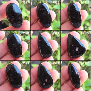 Rare Nuummite Crystal With Color Flashes, Nuummite Cabochons, Nuummite ...