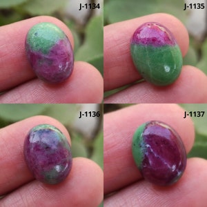 Ruby Zoisite, Ruby in Zoisite, Anyolite, Oval Ruby Zoisite, Ruby Stone, Healing Crystals, Heart ...