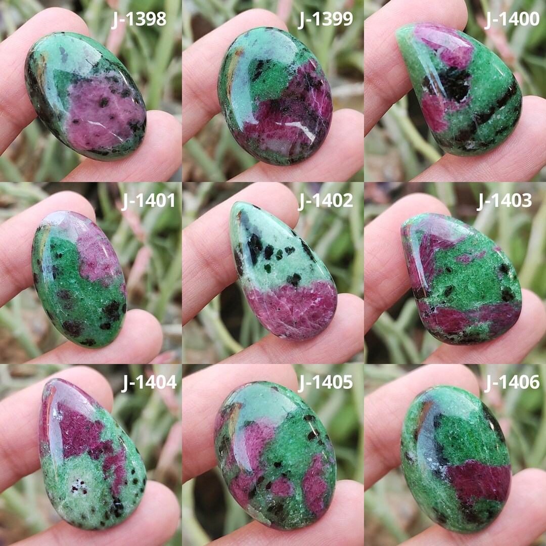 Ruby Zoisite, Ruby in Zoisite, Anyolite, Oval Ruby Zoisite, Ruby Stone ...
