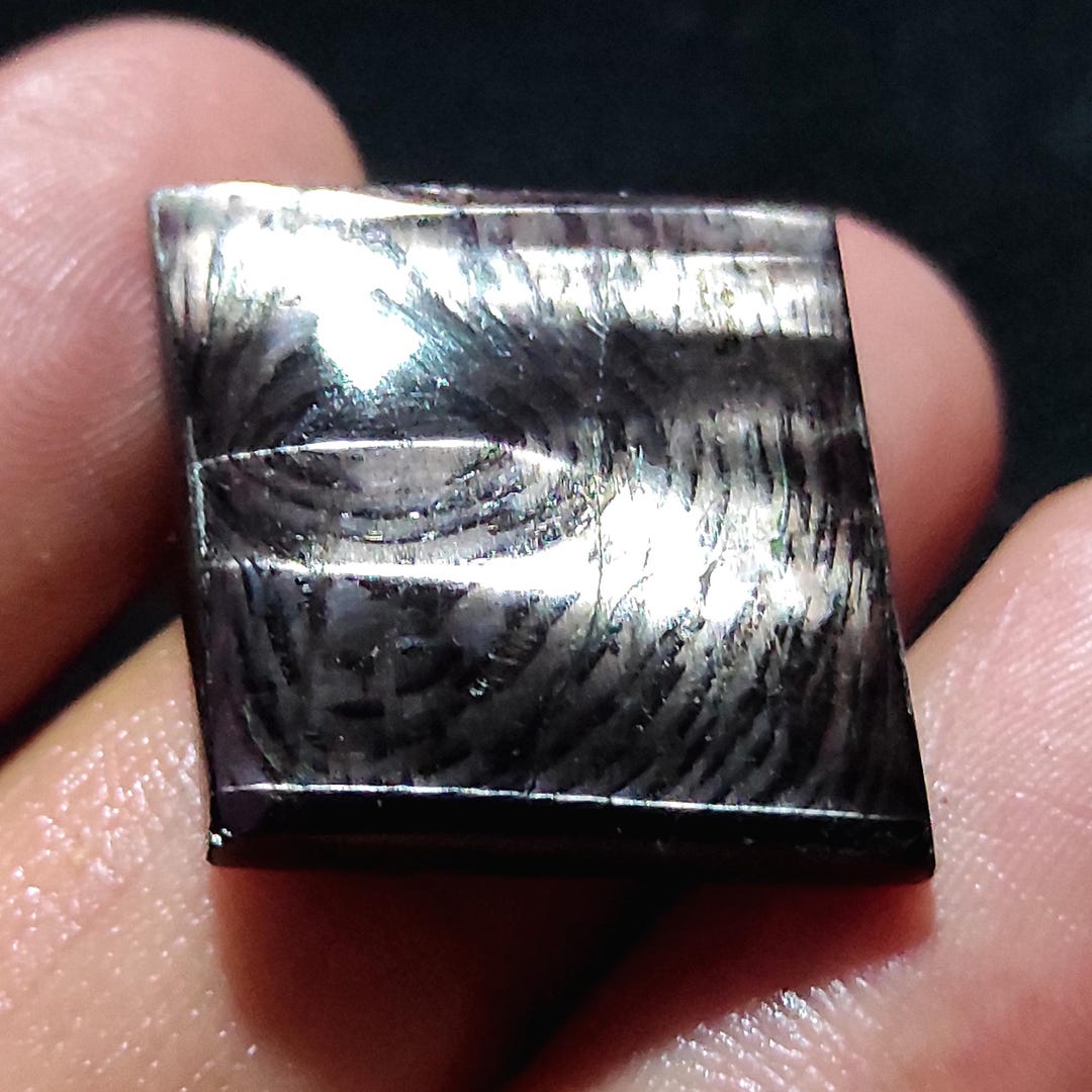 Natural Hypersthene Cabochon: Shiny Loose Gemstone, Jewelry Making ...