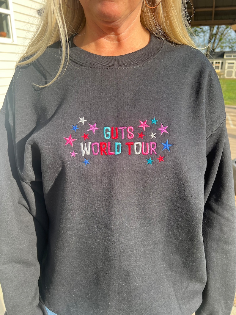 OR GUTS World Tour Crewneck - Etsy