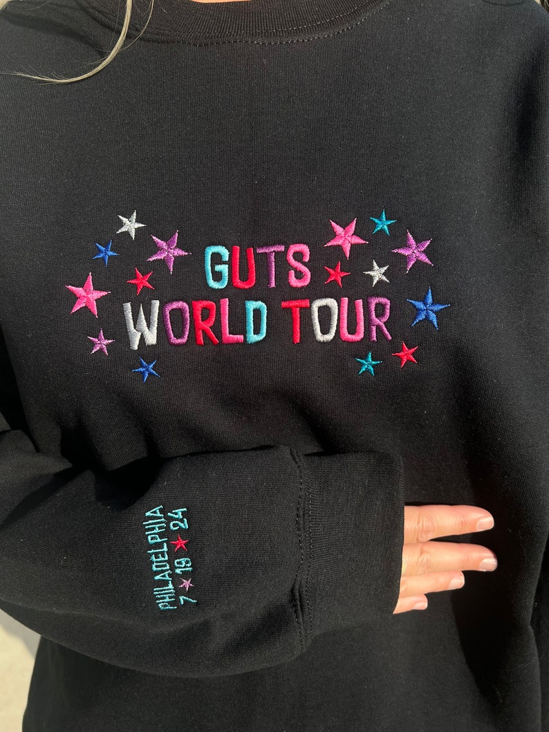 OR GUTS World Tour Crewneck - Etsy