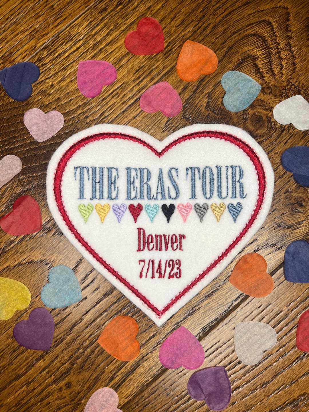 The Eras Tour Custom Patch Sew or Glue On - Etsy