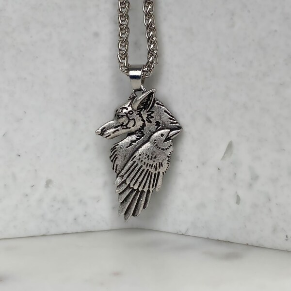 Wolf Necklace - Etsy