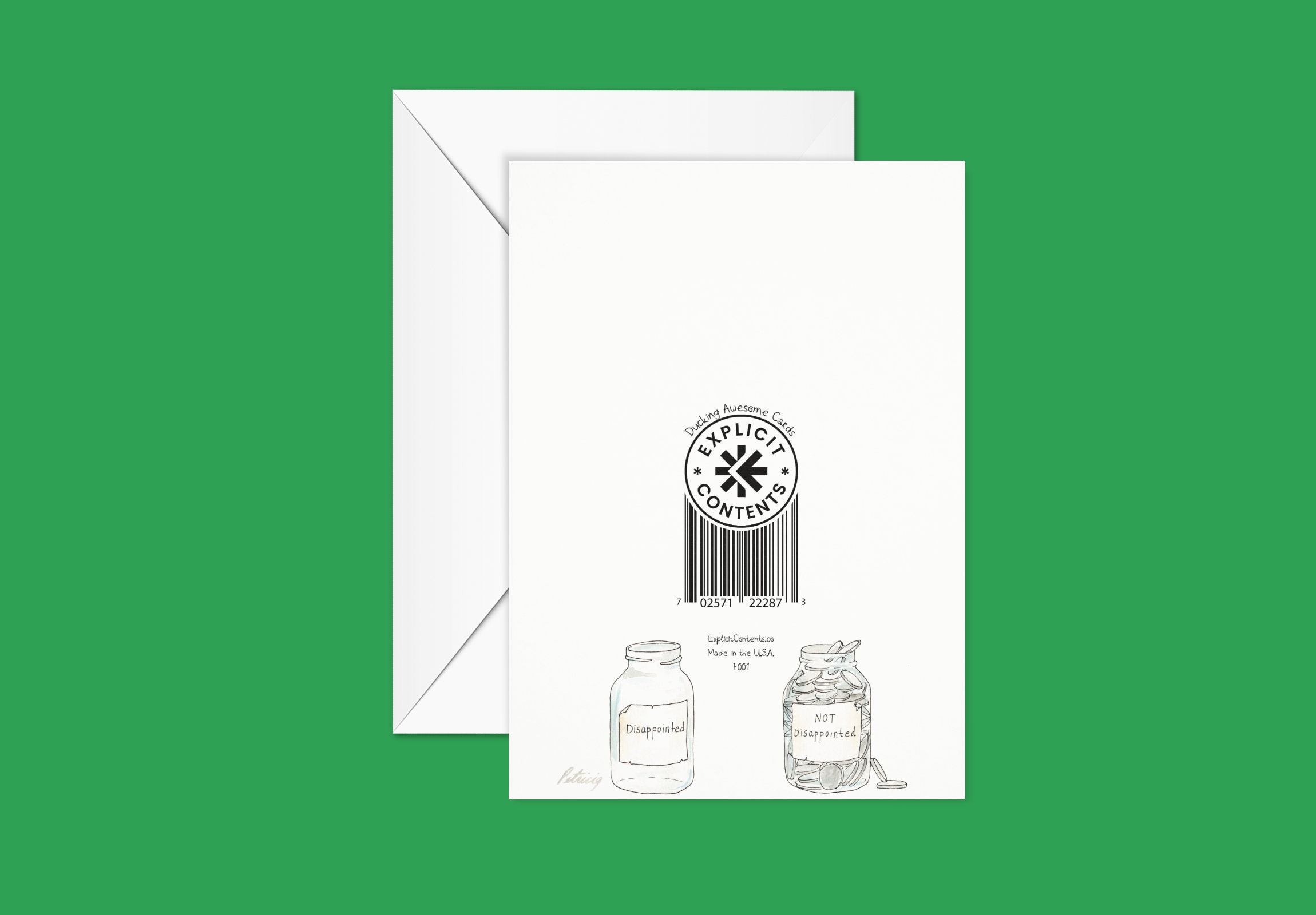 Disappointment Surprise - Funny Thank You Card | Thinking of You Card ...