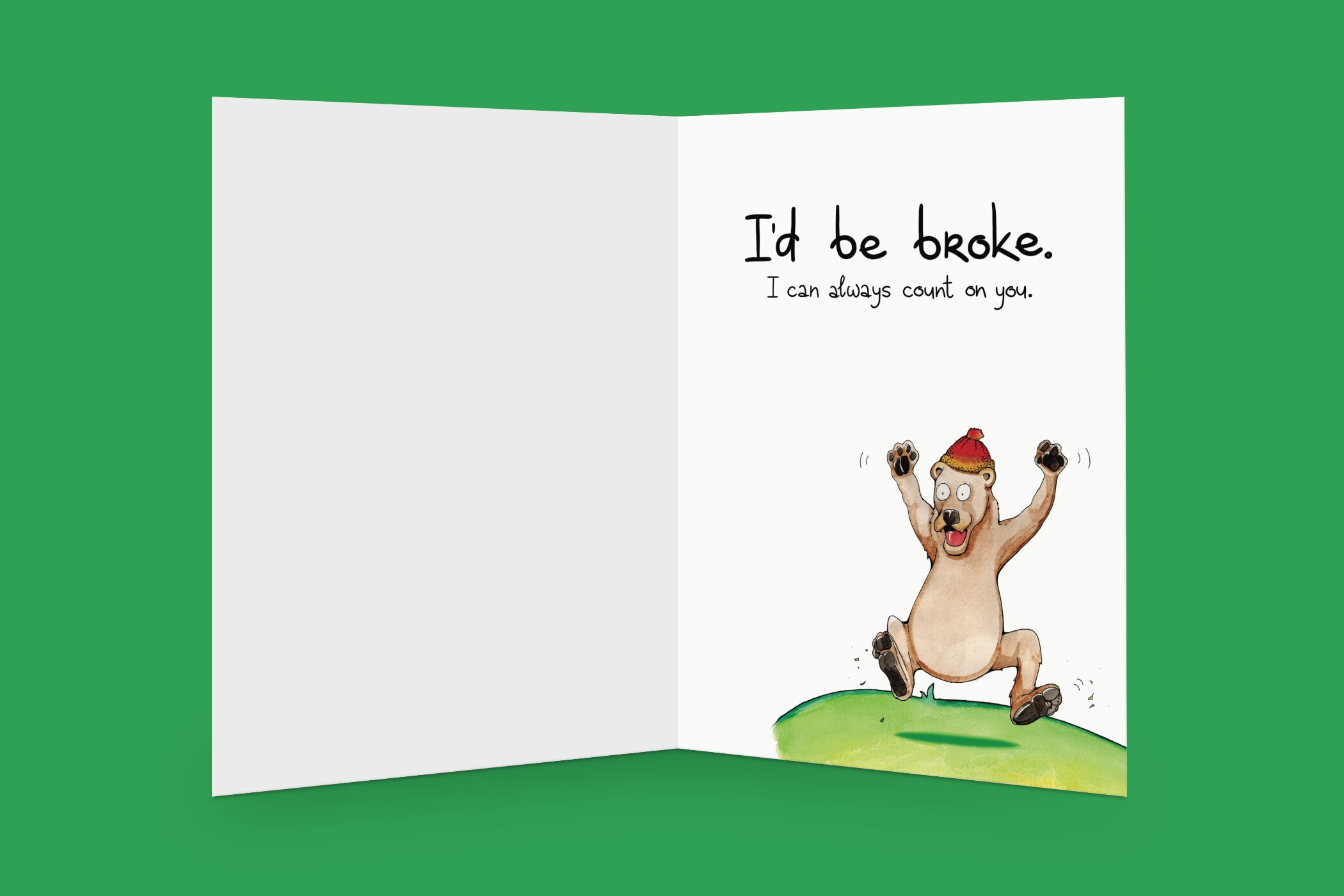 Disappointment Surprise - Funny Thank You Card | Thinking of You Card ...