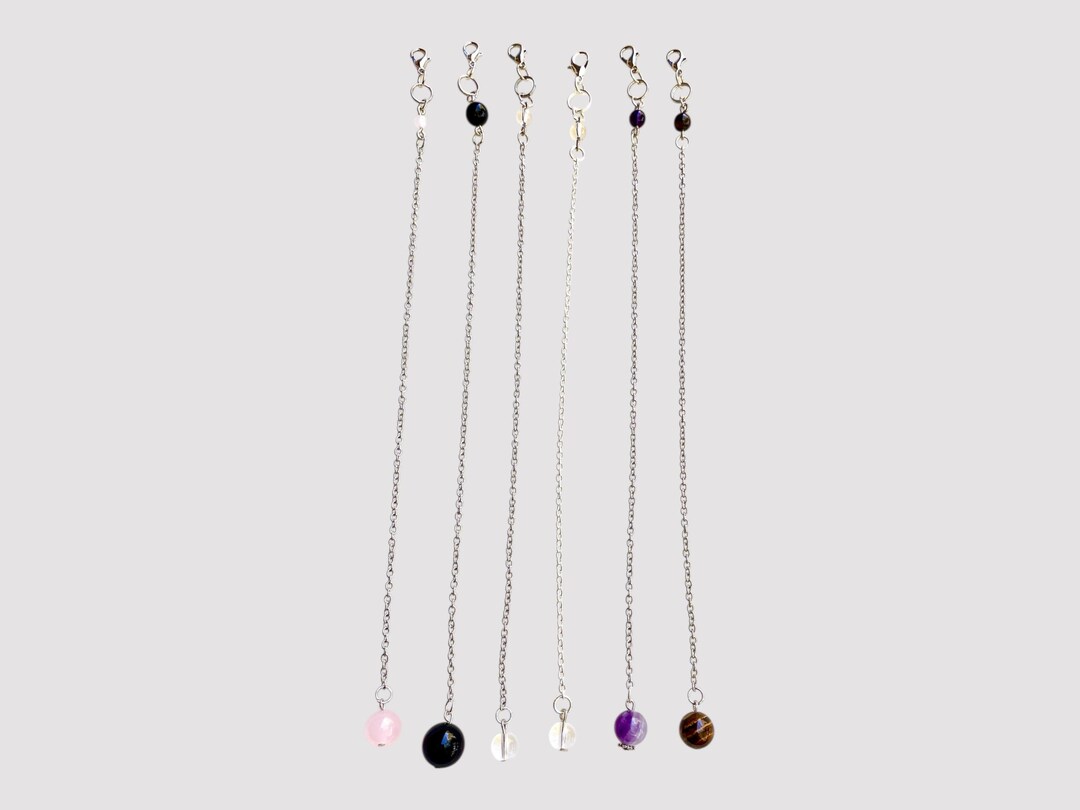 Crystal Pendulum Chain Replacement Silver - Etsy