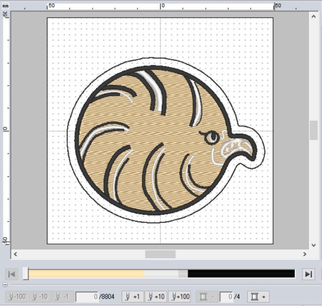 Medieval Art Angry Oyster Digital Embroidery File Instant Download - Etsy