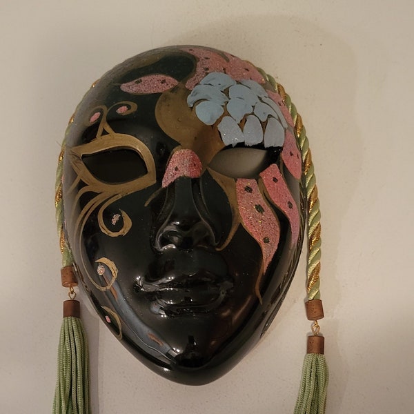 Ceramic Mardi Gras Mask - Etsy