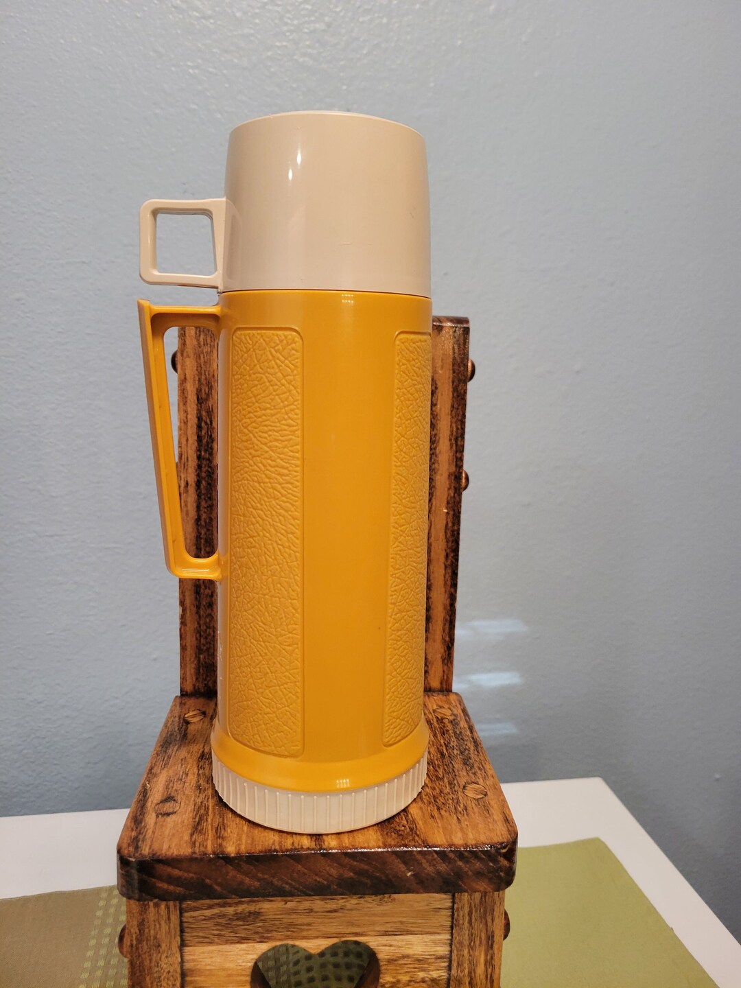 Thermos King Mustard Yellow Insulated Thermos ( Retro Colored) - Etsy