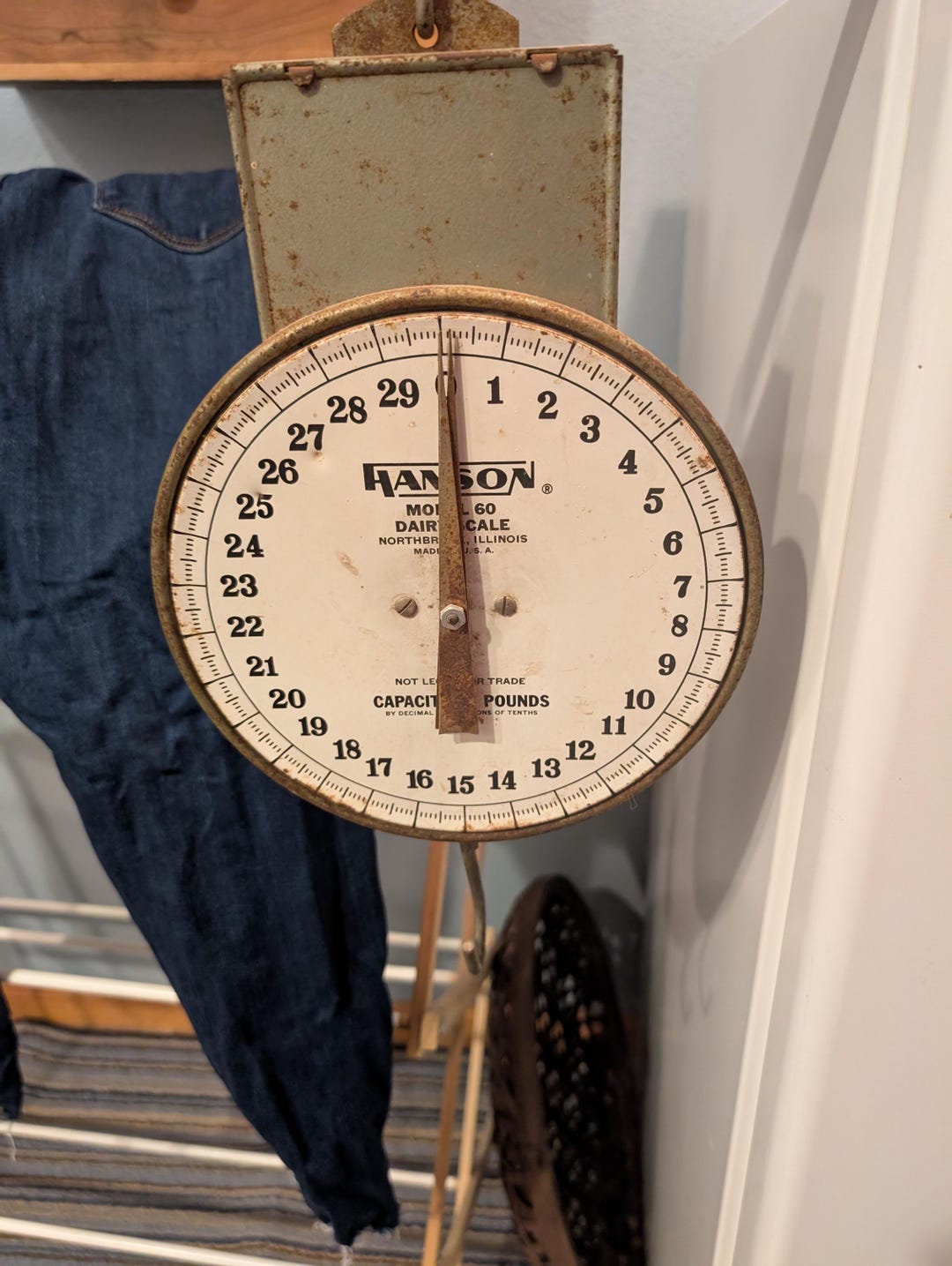 Hanson Model 60 Dairy Scale Made in USA - Etsy