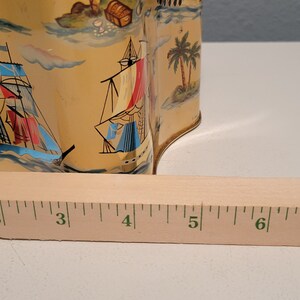 Covered Vintage Metal Cookie / Cracker Tin - Etsy