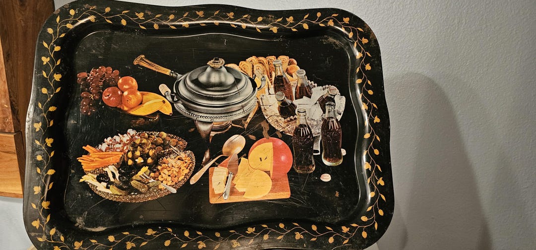 Coca Cola Metal TV Tray From 1950's - Etsy