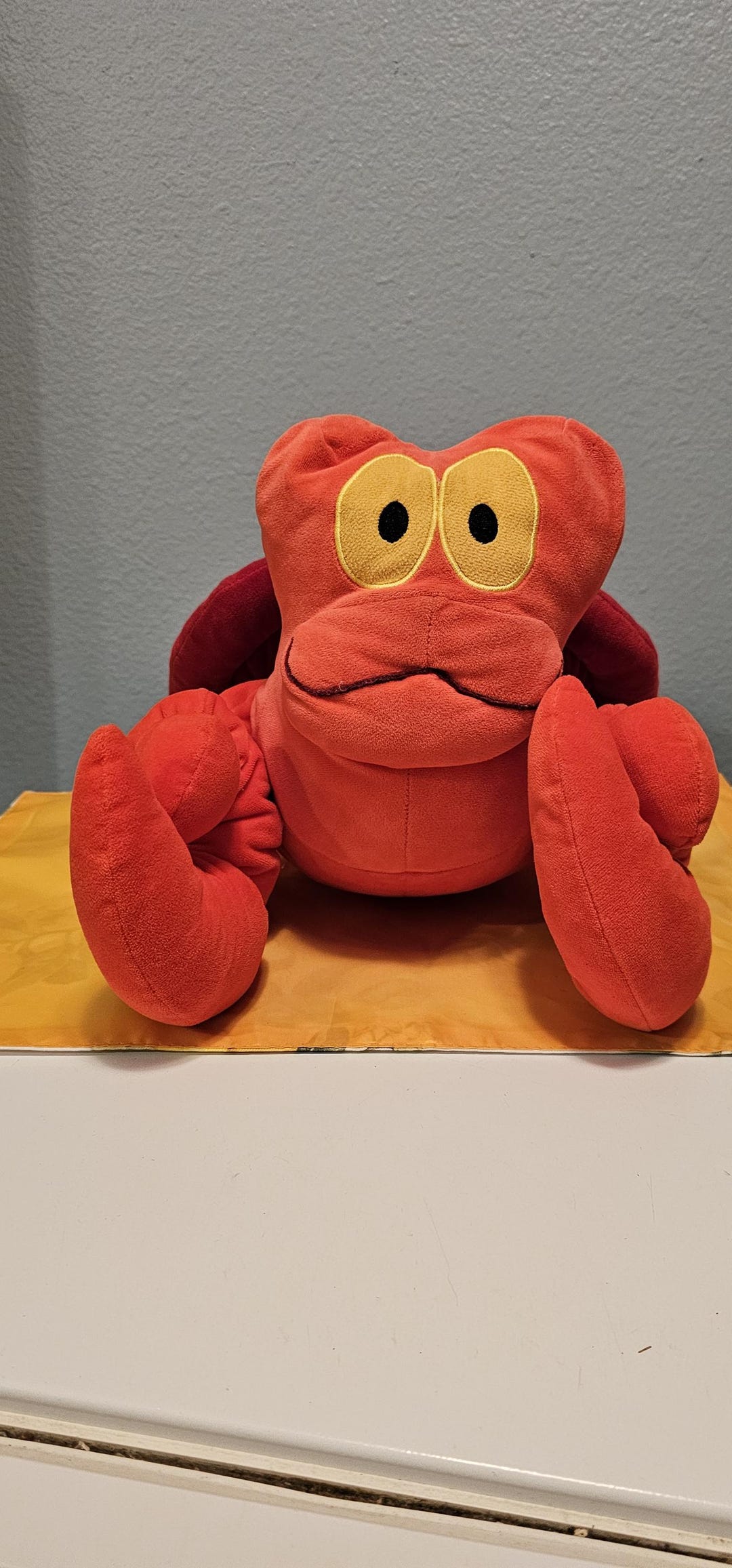 Disney Little Mermaid Sebastian Crab Plush - Etsy